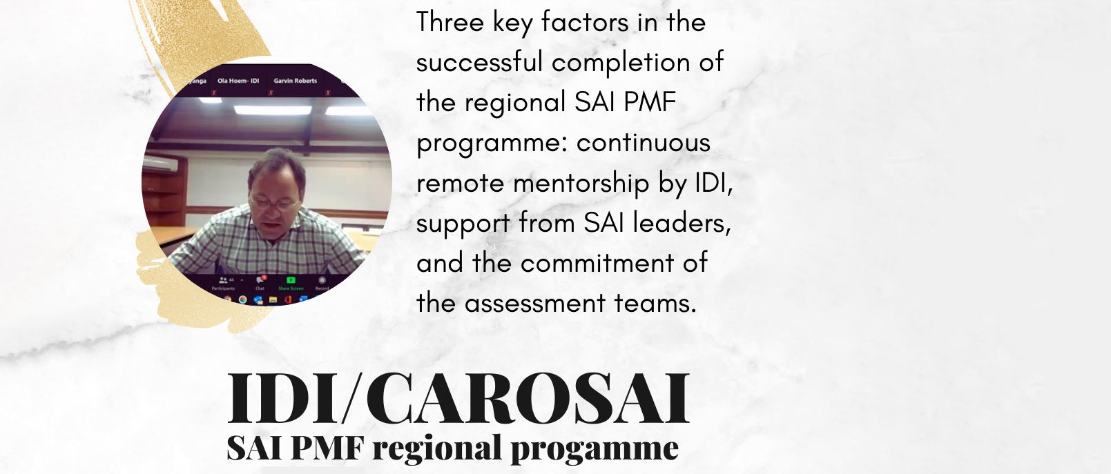 IDI y CAROSAI completan la evaluación de las EFS | U-INTOSAI