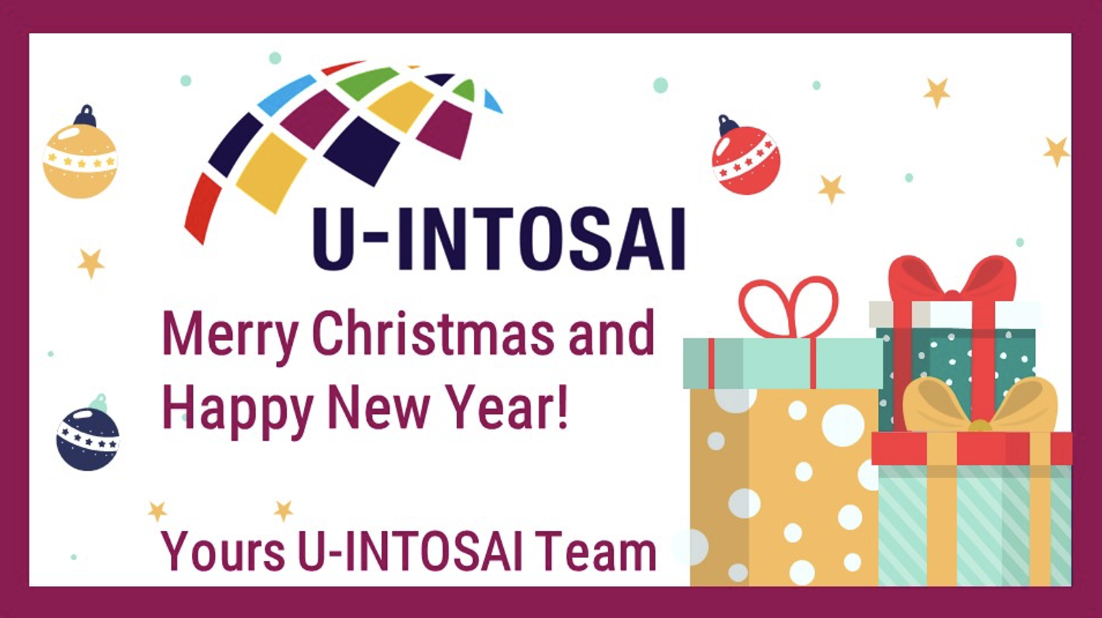 Happy Winter Holidays | U-INTOSAI